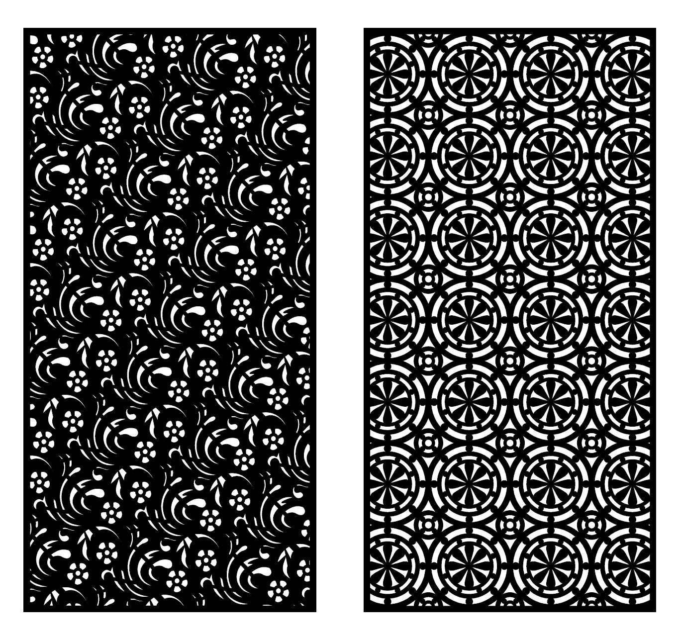 Flower Vectors Pattern for Cutting , Wall Craft , Digital Download - Etsy
