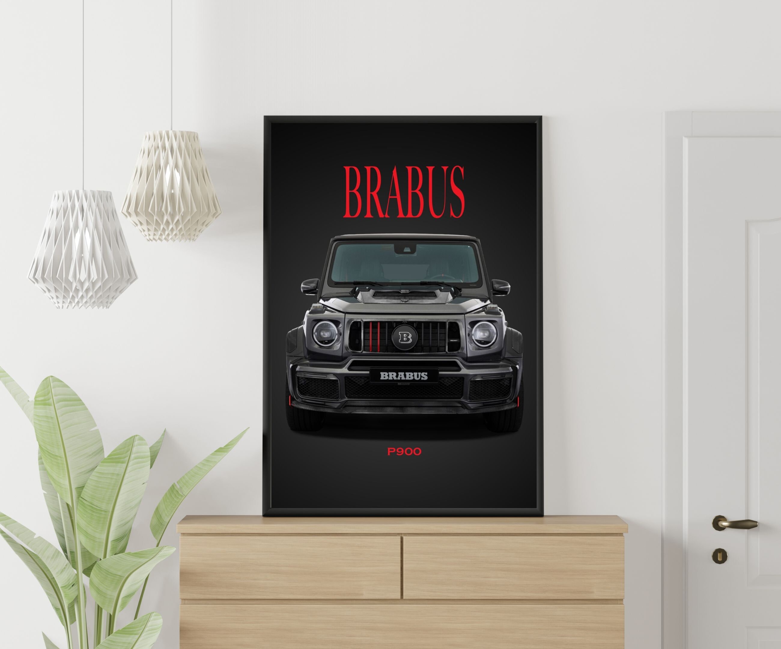 Brabus P900 Poster Brabus Poster for Car Enthusiast High - Etsy