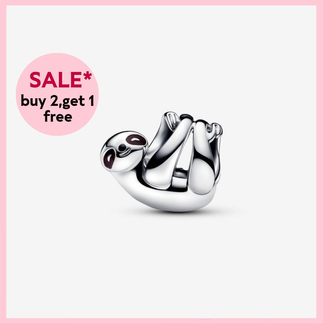 Hanging Sloth Charm,silver Charm,bracelet Charms,charms for Bracelet ...