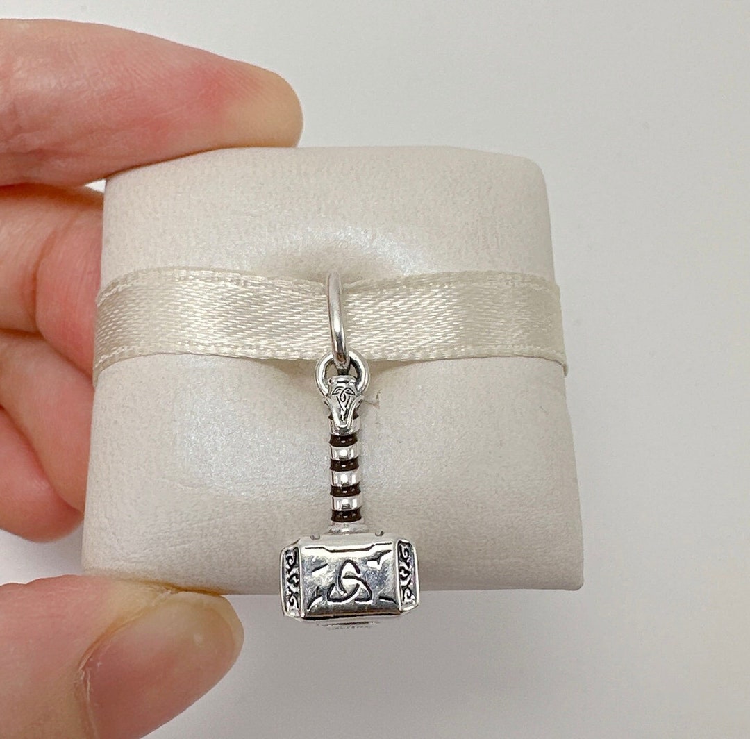 The Avengers Thor's Hammer Dangle Charm,sliver Bracelet Charms,for ...