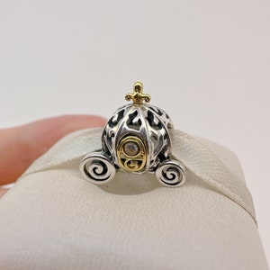 100th Anniversary Cinderella's Enchanted Charm,sliver Bracelet Charms ...