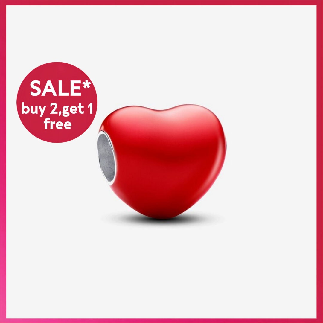 Colour-changing Hidden Message Heart Charm,2024 New Charm,sliver ...