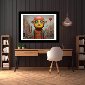 Urban Avenger- Limited - Printable, Gift Idea, Nursery, Weird Art, Pop ...