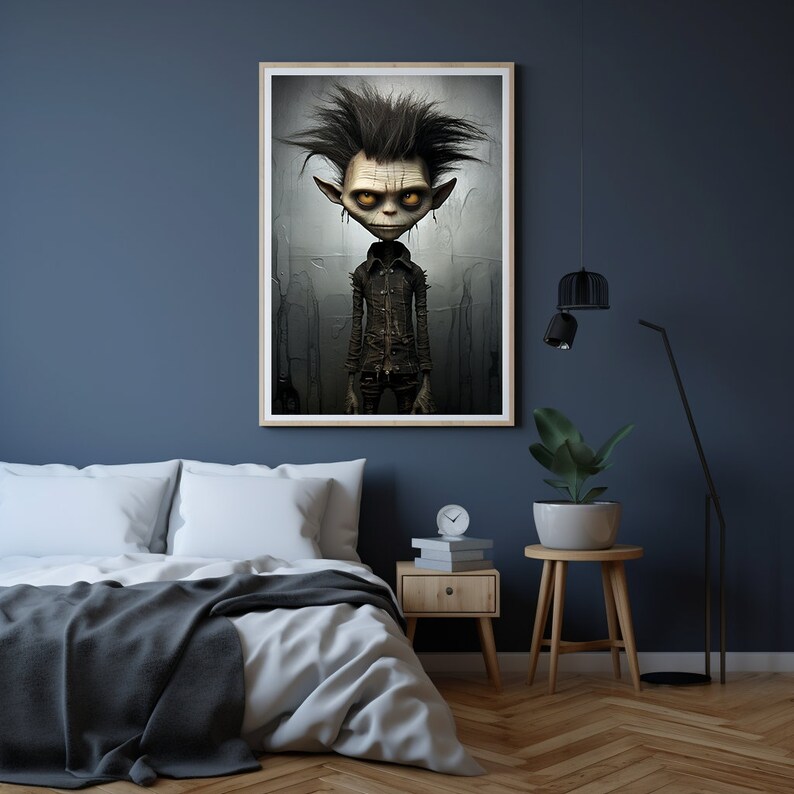 Bad Boy- Limited Edition, Scary, Weird , Halloween, Horror, Printable ...