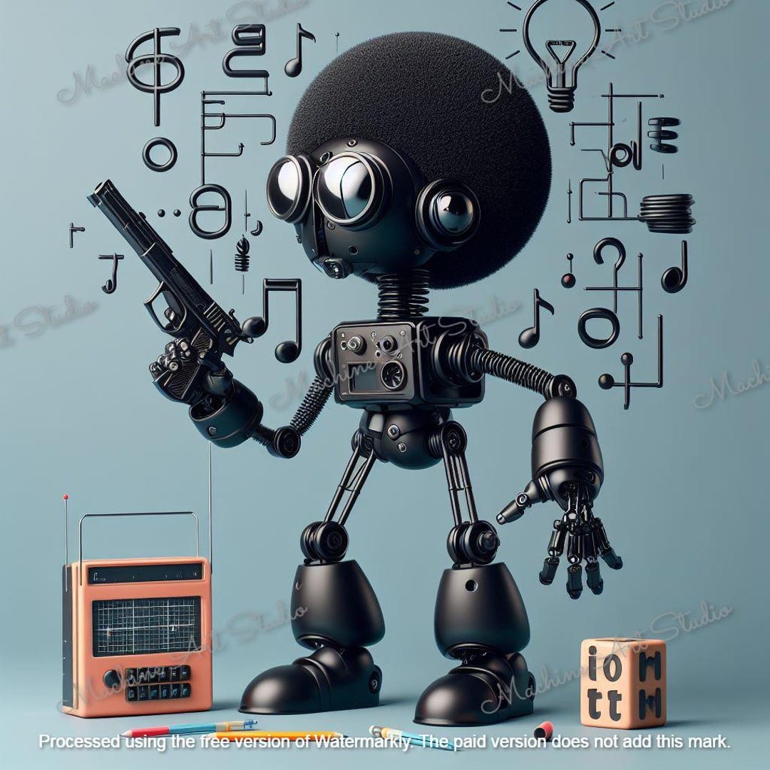 Rhythm & Robot printable , Limited Edition, Lowbrow Art, T-shirt, Pop ...