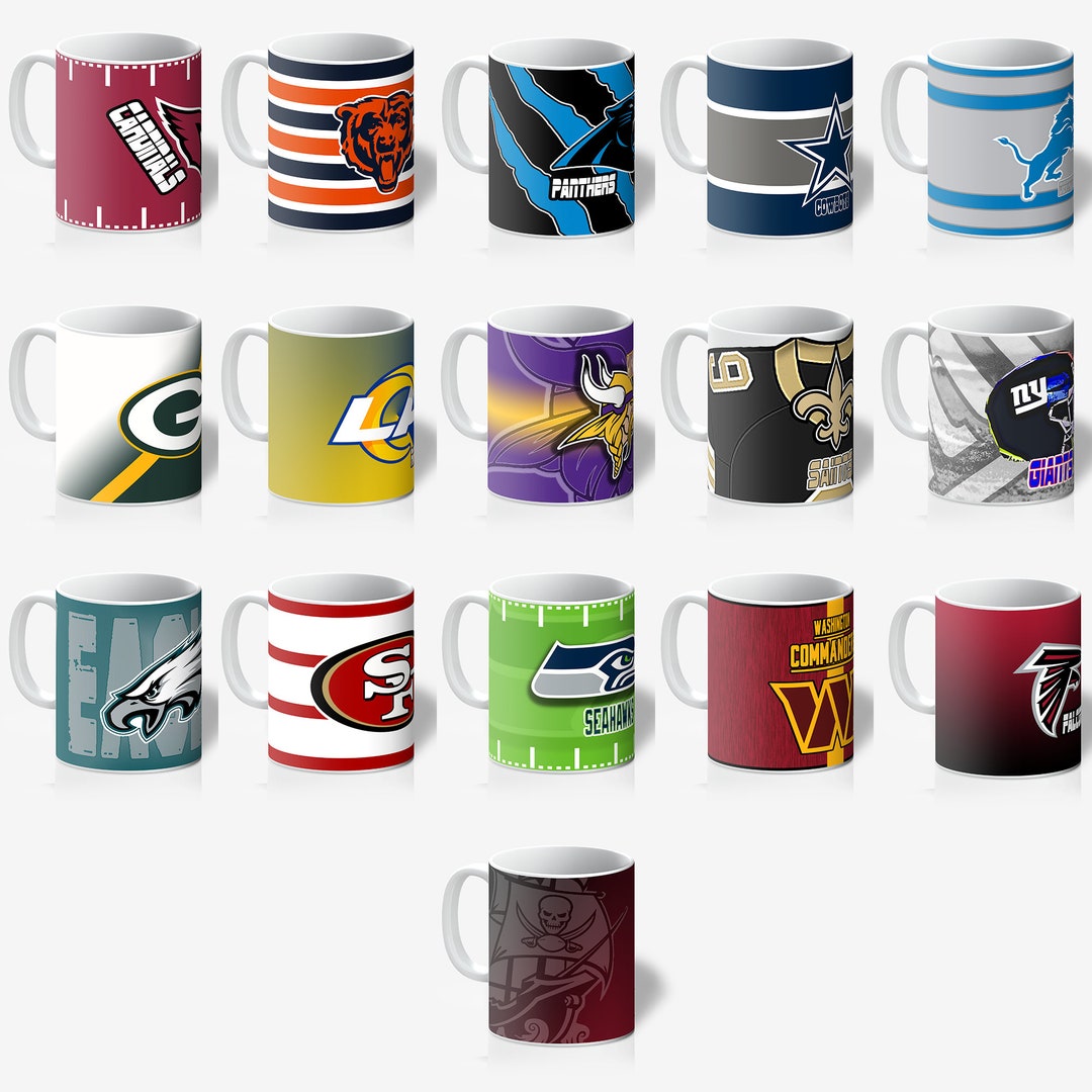 NFC NFL American Football Conference Teams - Mugs - 2024 - Nfc/panthers ...