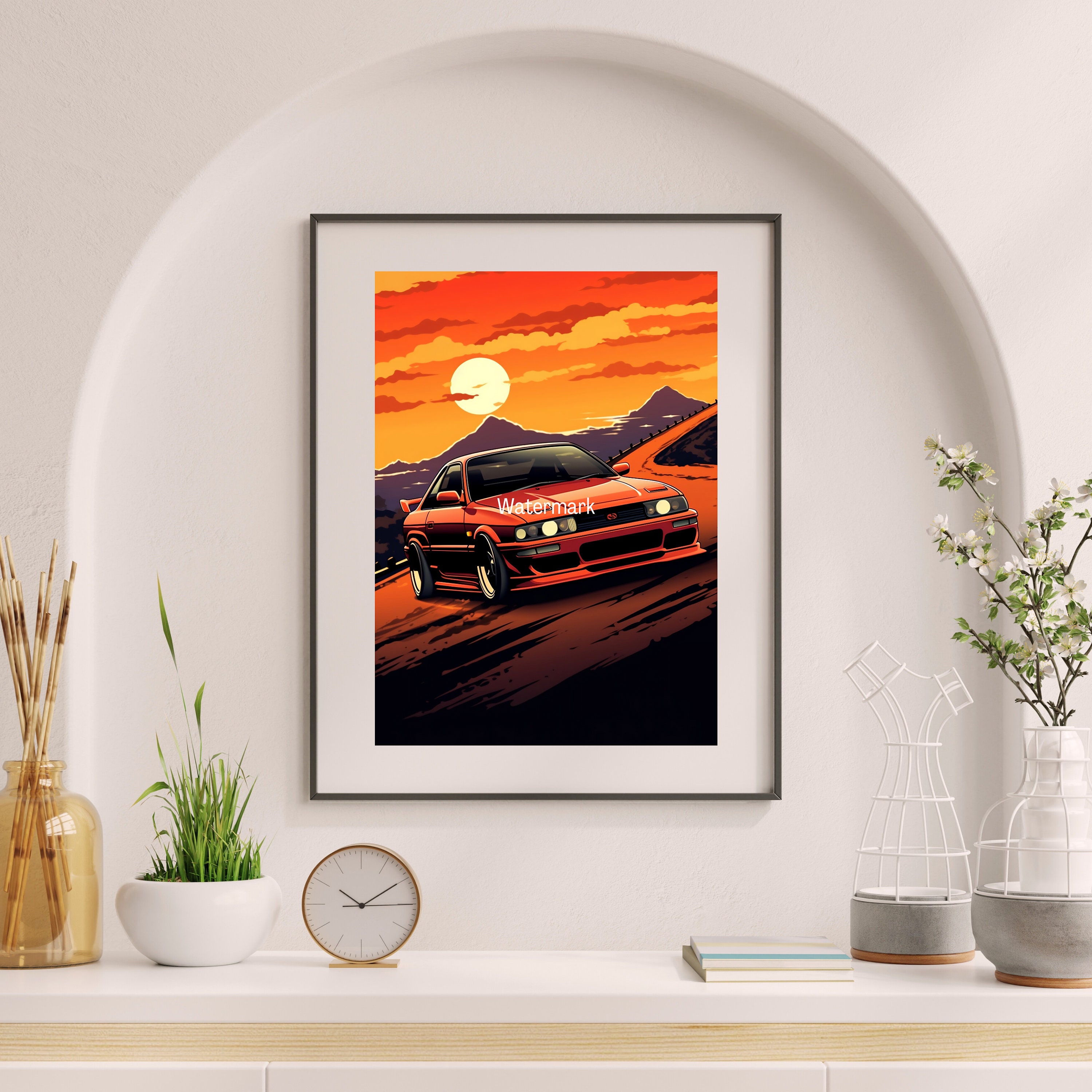 Subaru Wrx Digital Art JDM Poster Kids Boys Room Decor - Etsy
