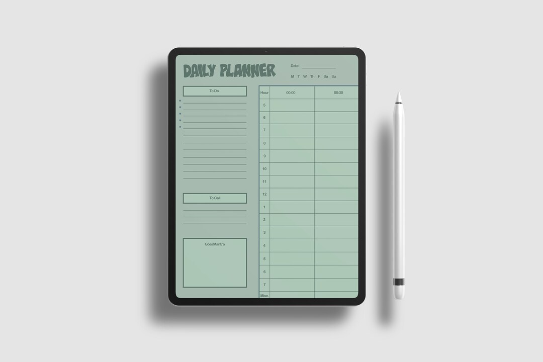 Daily Planner - Ben Frank - Etsy