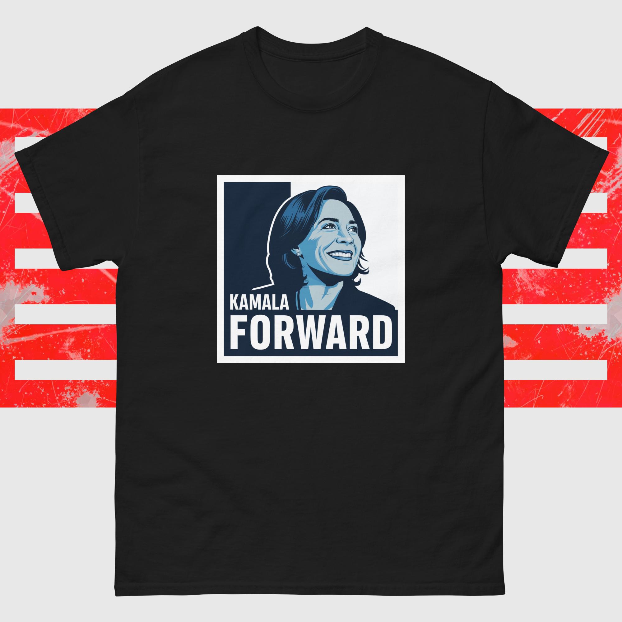Kamala Harris FORWARD 2024 Presidential Election President T-shirt ...