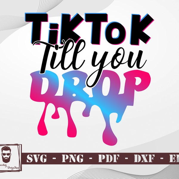 Tiktok Drop Png - Etsy
