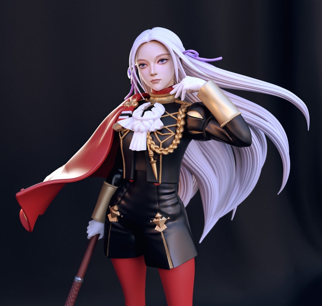 Edelgard _ fire Emblem_fan Art / Sculpture Unpainted or Completely ...