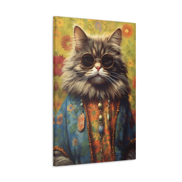 Hippie Cat - Etsy