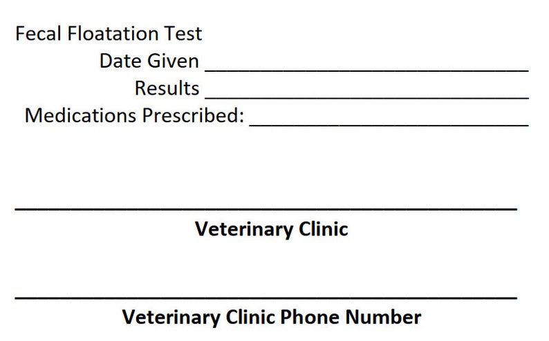 Puppy Wellness Checklist, Health Check, Puppy Pack Docs, Pet Record ...
