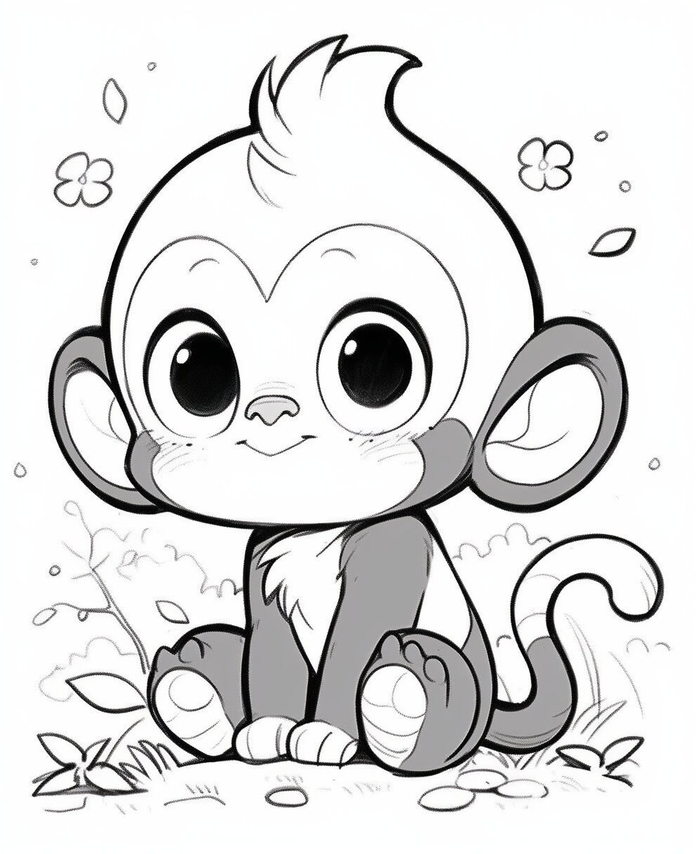 Animal Coloring Sheet Coloring Book for Kids Kids Coloring - Etsy