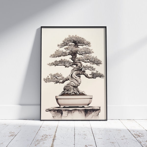 Hanging Bonsai - Etsy