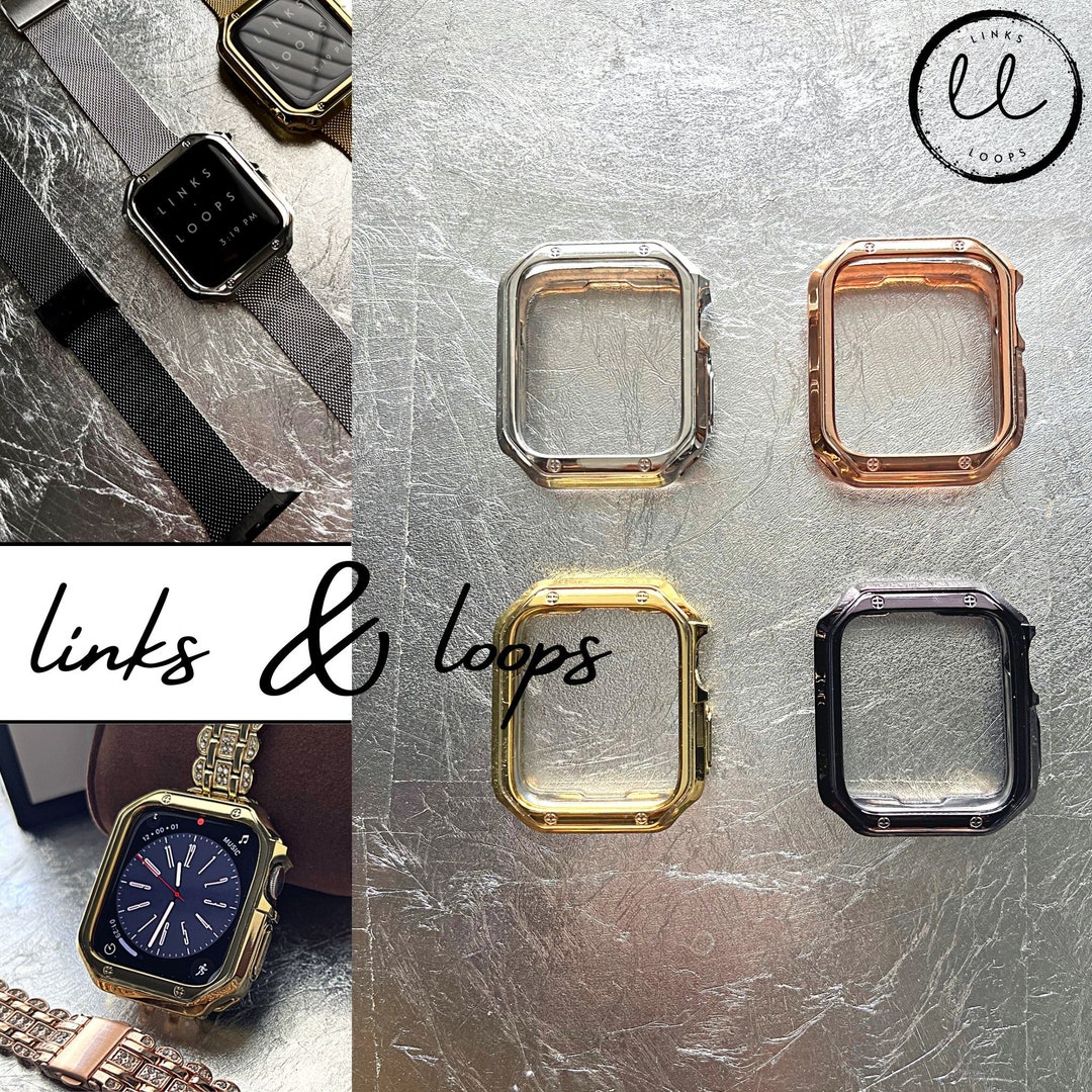 Apple Watch Case Bumper Silver, Gold, Black, Rose Gold Soft Case 38 40 ...