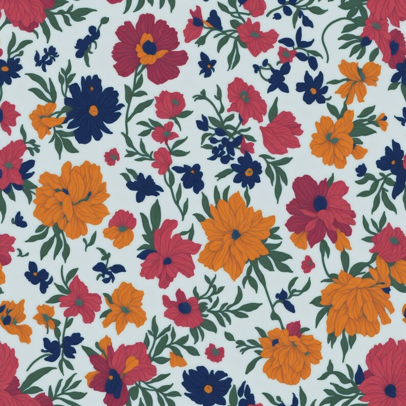 Blumen Pattern/muster - Etsy
