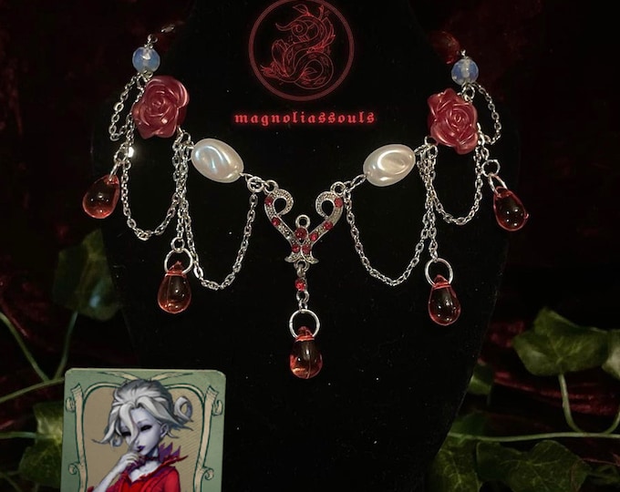 Identity V IDV Mary / Bloody Queen Inspired Necklace - Etsy