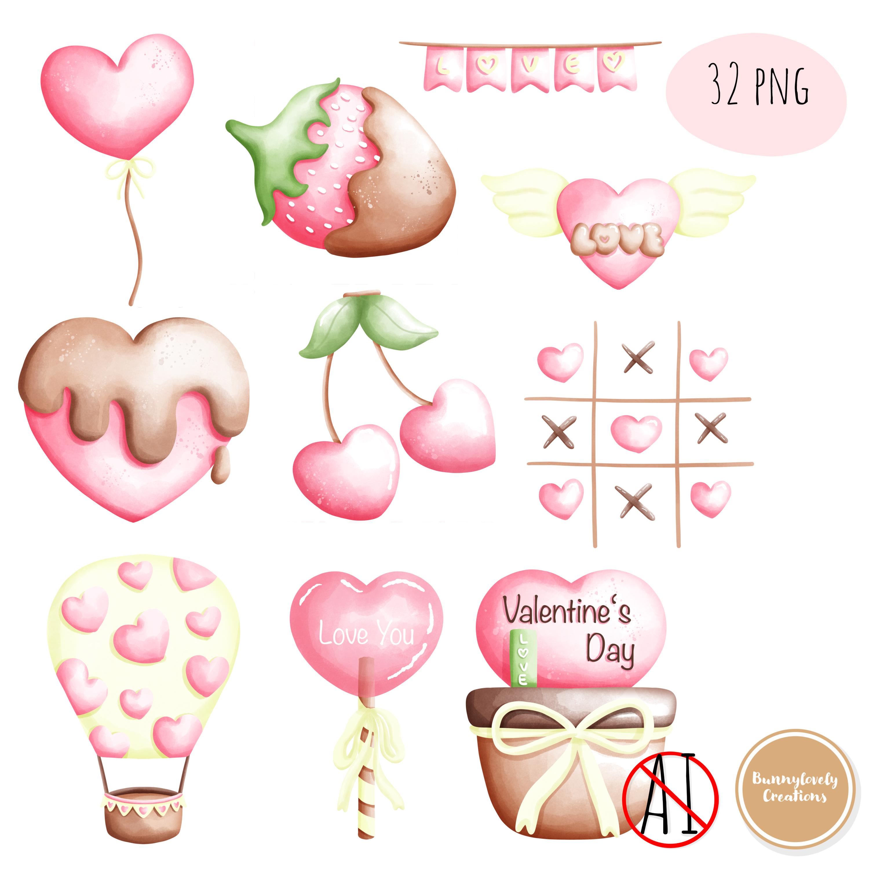 Valentine's Day Clipart Png, Pink Valentine Png, Valentine's Day ...