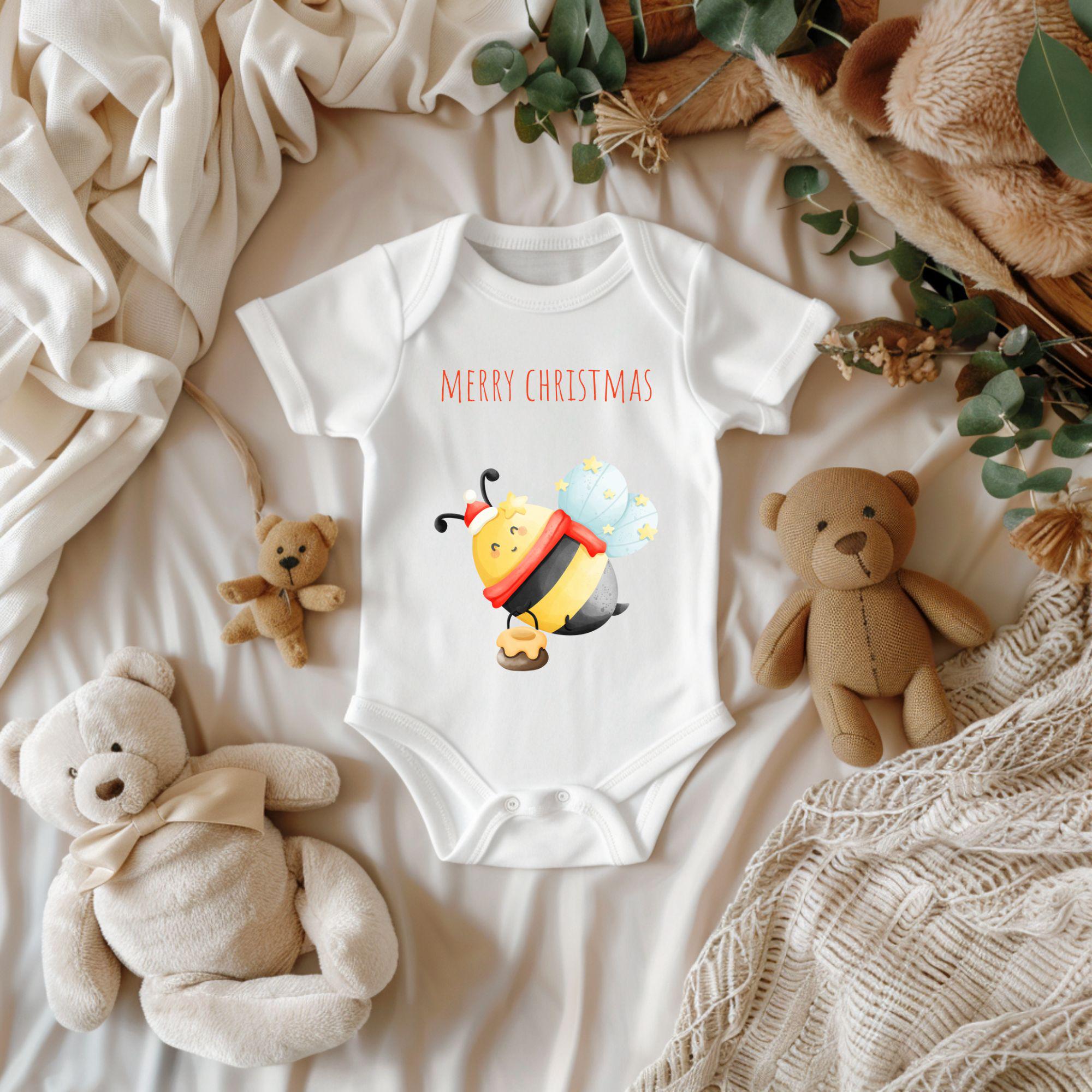 Christmas Bee Clipart, Bee Christmas Clipart, Santa Bee Clipart ...