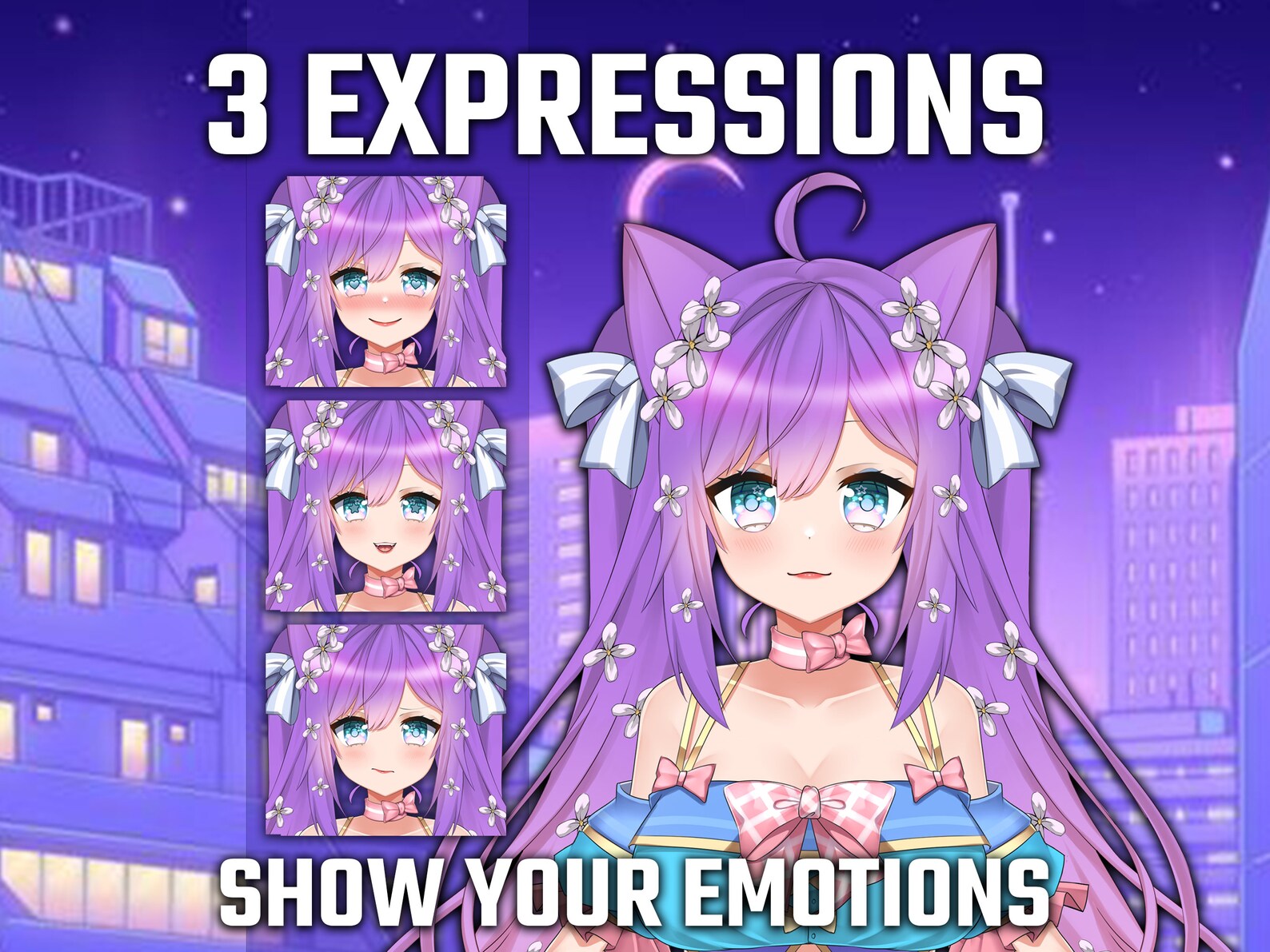 Premade Vtuber Model, Live2d Vtuber Model and Rigging Included, Vtuber ...