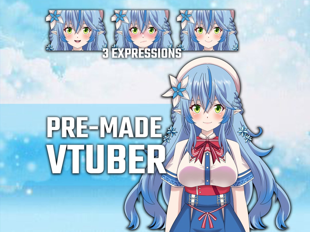 Premade Vtuber Model, Live2D Vtuber Model and Rigging Included, Vtuber Model Adopt with Vtuber ...