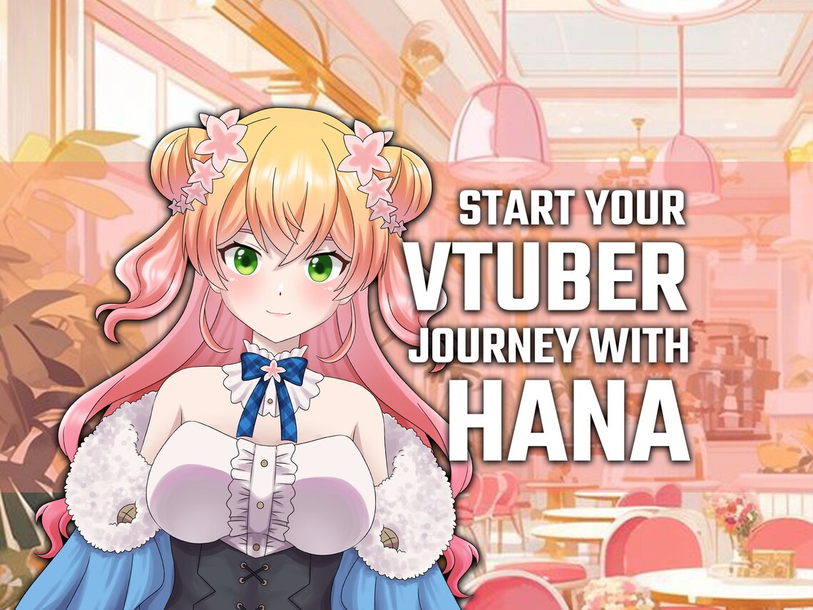Premade Vtuber Model, Live2d Vtuber Model and Rigging Included, Vtuber ...