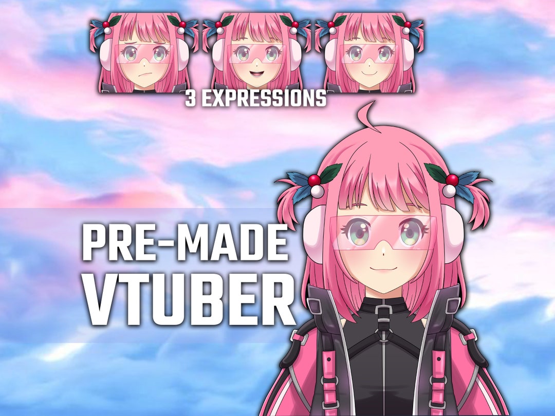 Premade Vtuber Model, Live2d Vtuber Model and Rigging Included, Vtuber ...
