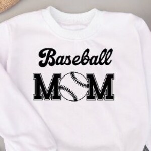 Baseball Mom PNG SVG File Mam Baseball Mama Sublimation Design Mothers ...