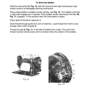 SINGER Class 99 and 99k Instruction Manual PDF Manual PDF Download ...