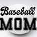 Baseball Mom PNG SVG File Mam Baseball Mama Sublimation Design Mothers ...