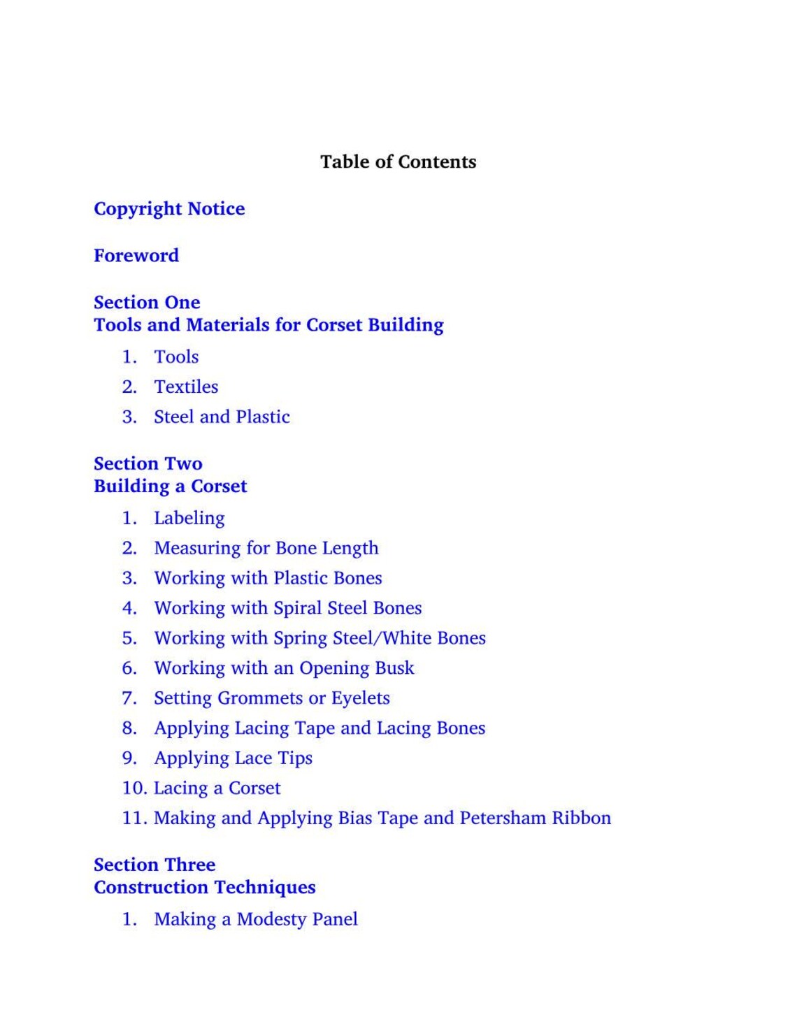 Digital Book - Corsets: Basics of Corset Building Historical Patterns ...