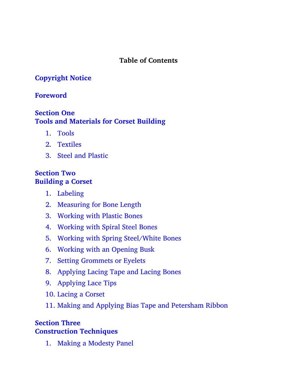 Digital Book - Corsets: Basics of Corset Building Historical Patterns ...