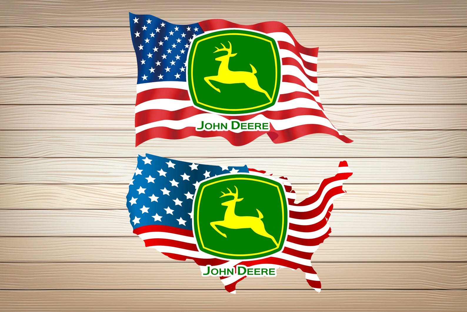 6 X US Tractor Flag PNG SVG File American Classic Usa John Png Svg ...