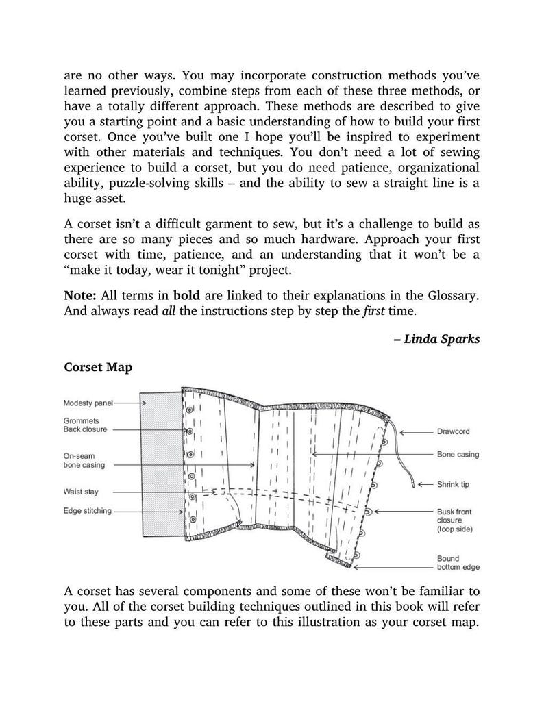 Digital Book - Corsets: Basics of Corset Building Historical Patterns ...