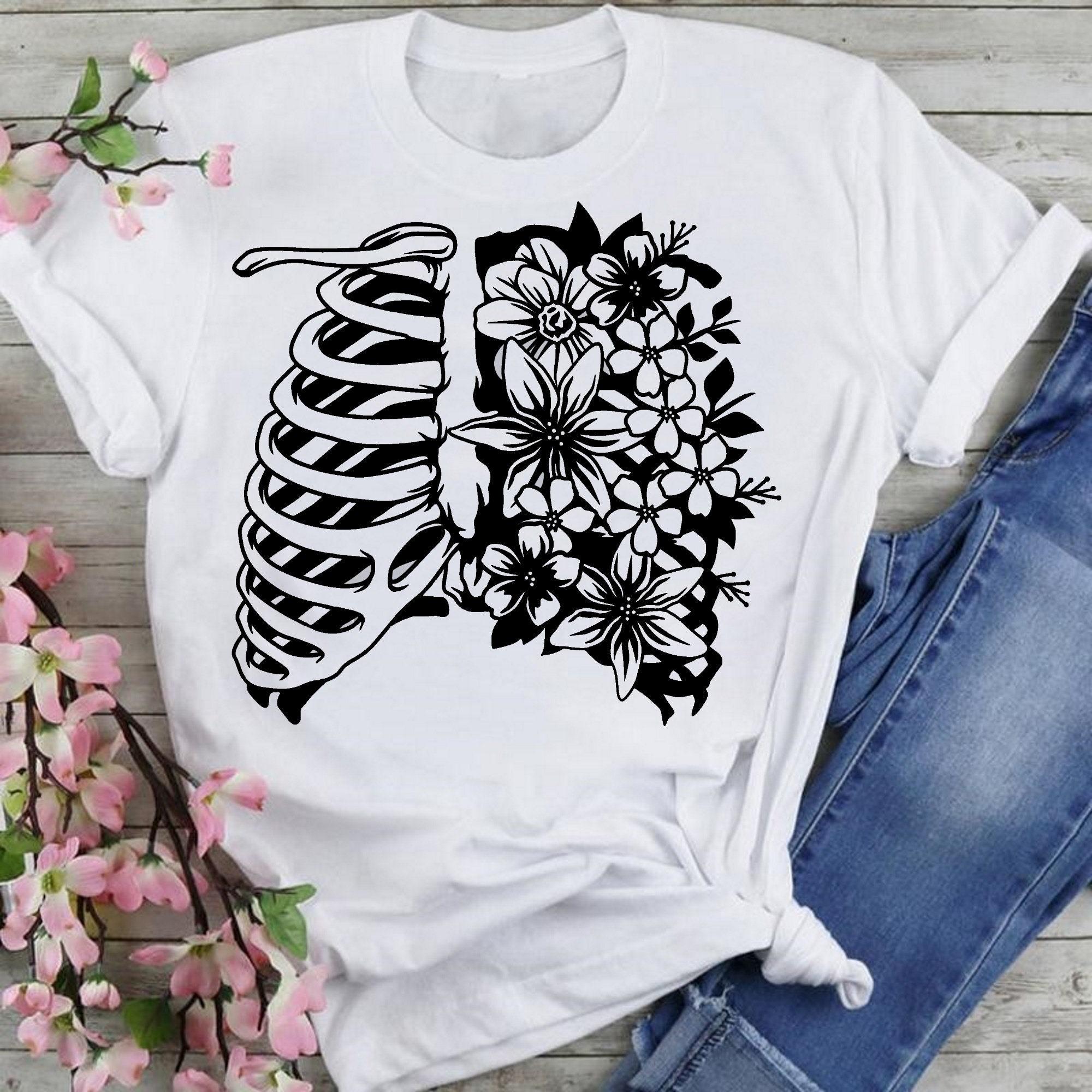 10 X Skeleton Rib Cage PNG SVG Bundle Skeleton Rib Png Skeleton Rib ...