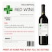 8 X Blank Prescription Label PNG SVG PDF Files Alcohol Whiskey Red Wine ...