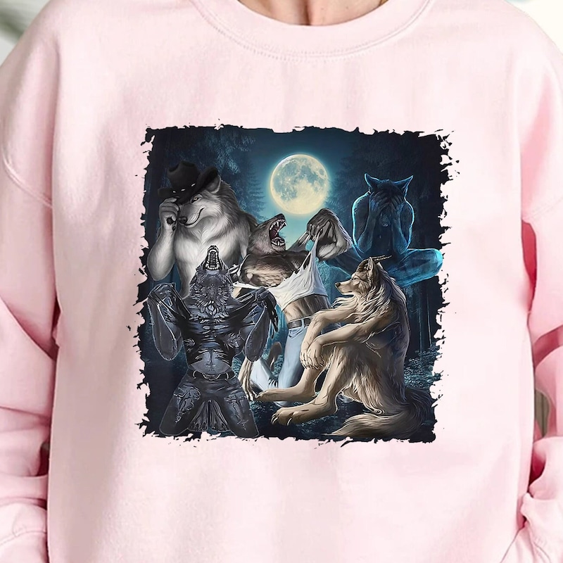Werewolf Ripping Shirt - Etsy