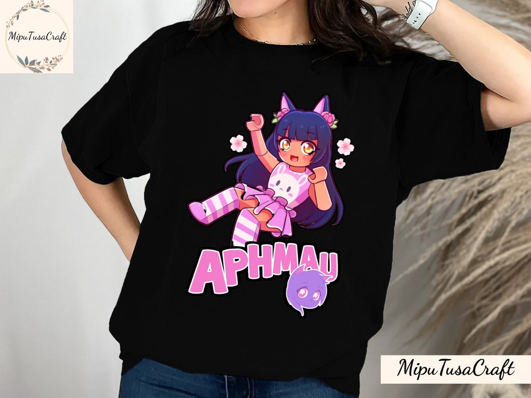Aphmau Youtuber Gamers Boys Girls Novelty Shirt, Roblox Shirt ...