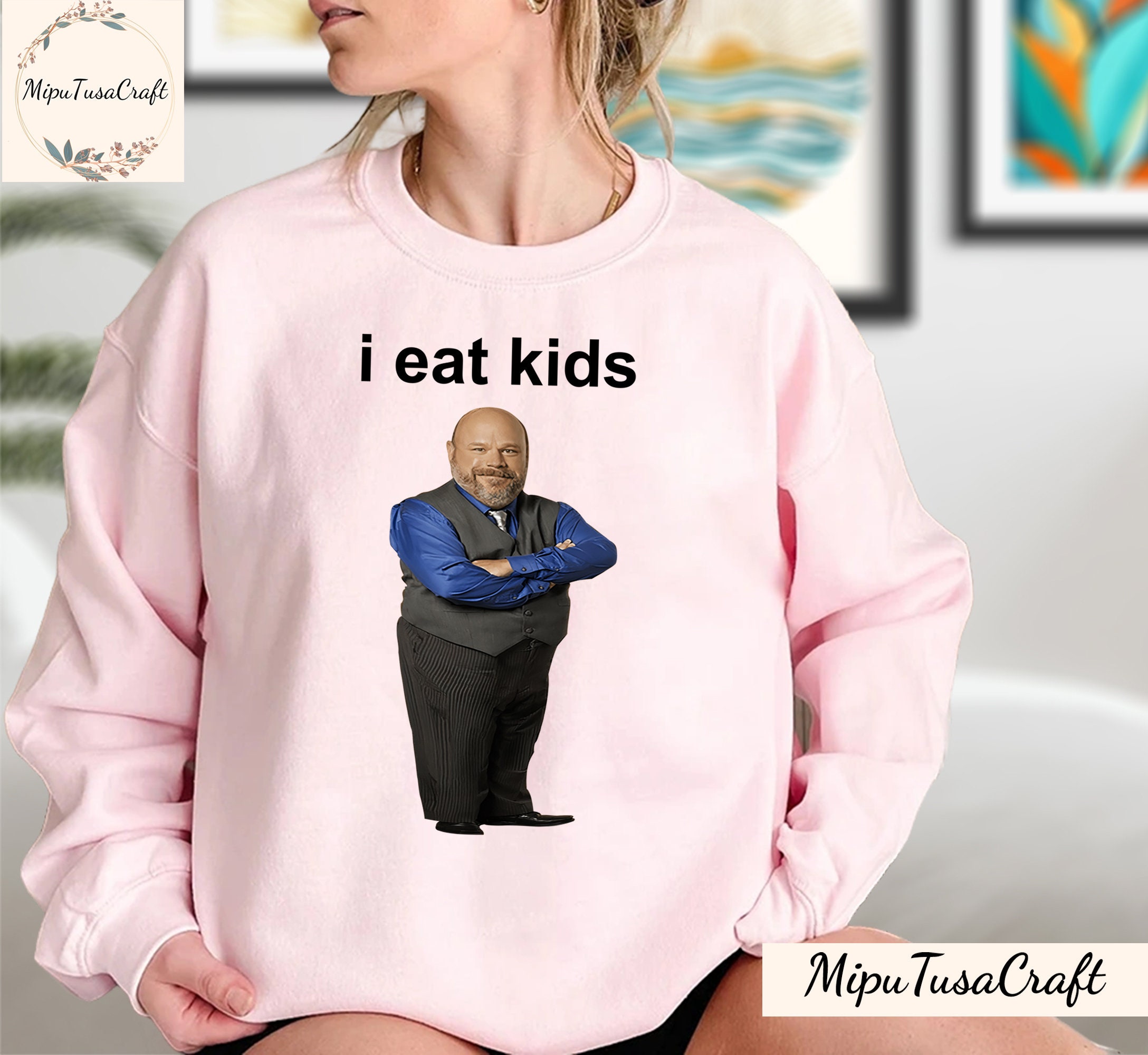 I Eat Kids Bertram Funny Meme T-shirt, Bertram Sarcastic Dank Meme ...