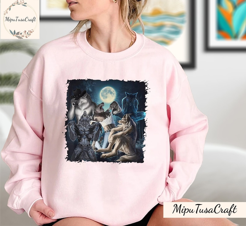 Wolf Ripping Shirt Meme Funny, Offensive Gifts Shirts, Oddly Specific ...