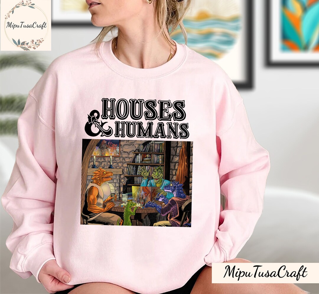 Dnd Houses and Humans Parody Funny Dungeons Roleplay Game - Etsy