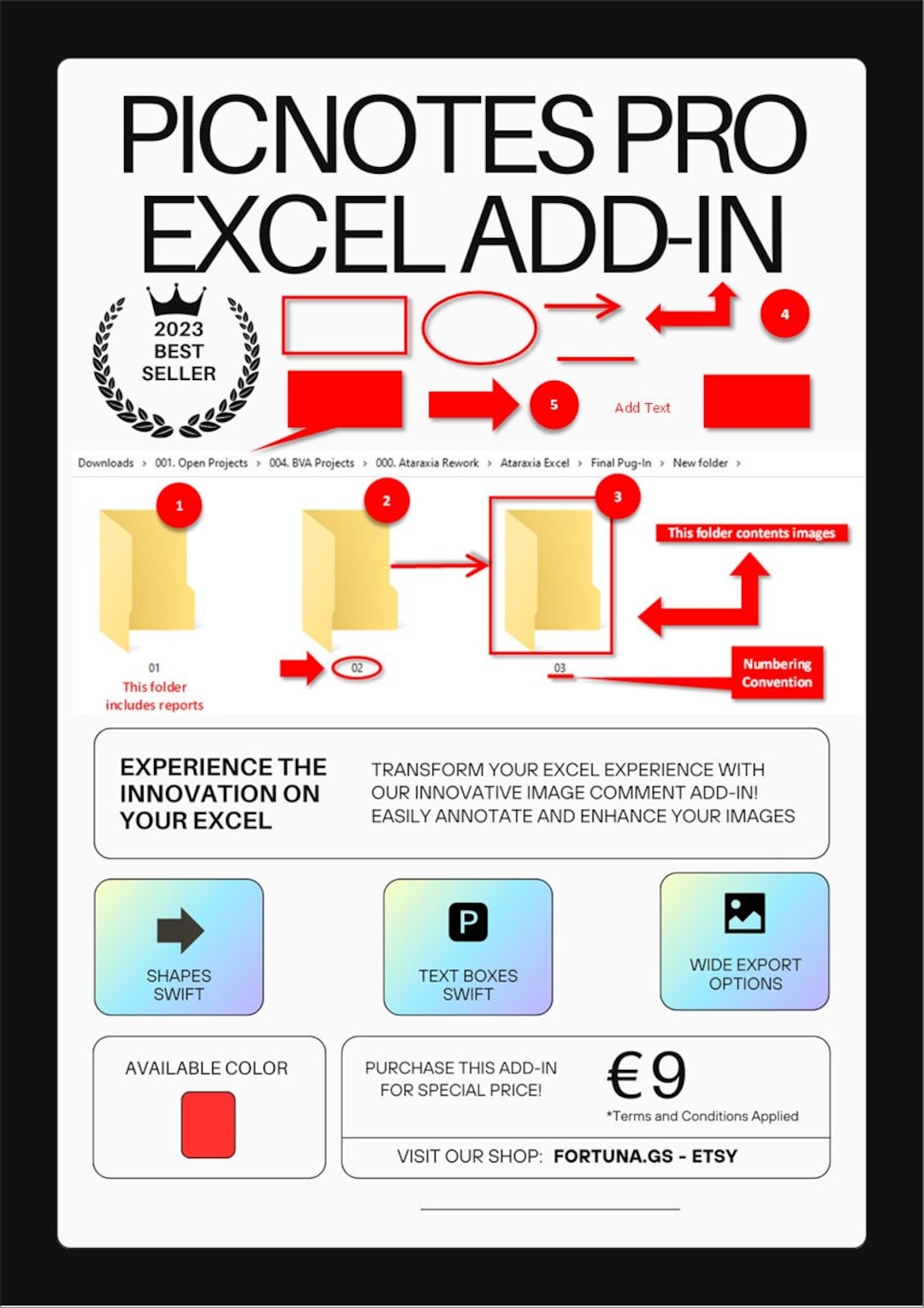 Excel Add-in Picnote Pro (the Only Image Annotation Tool in the World ...