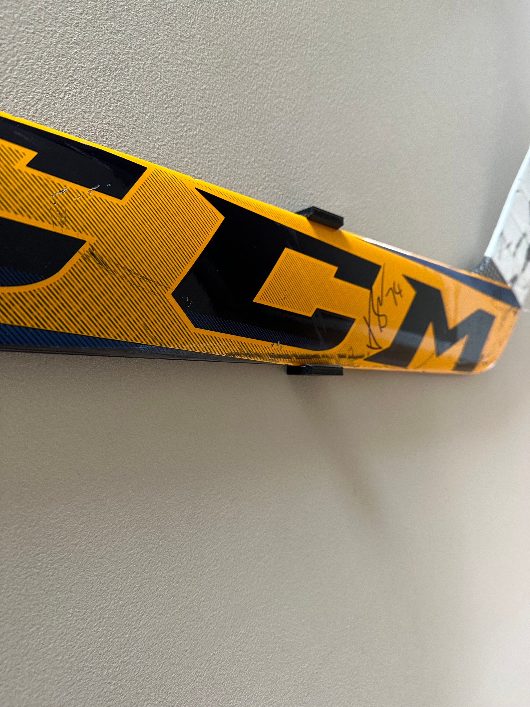 Goalie Stick Wall Mount Display Bracket - Etsy
