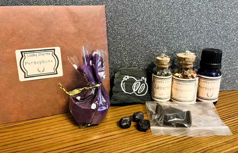 Persephone Shrine Kit - Greek Goddess of Spring & Queen of the ...