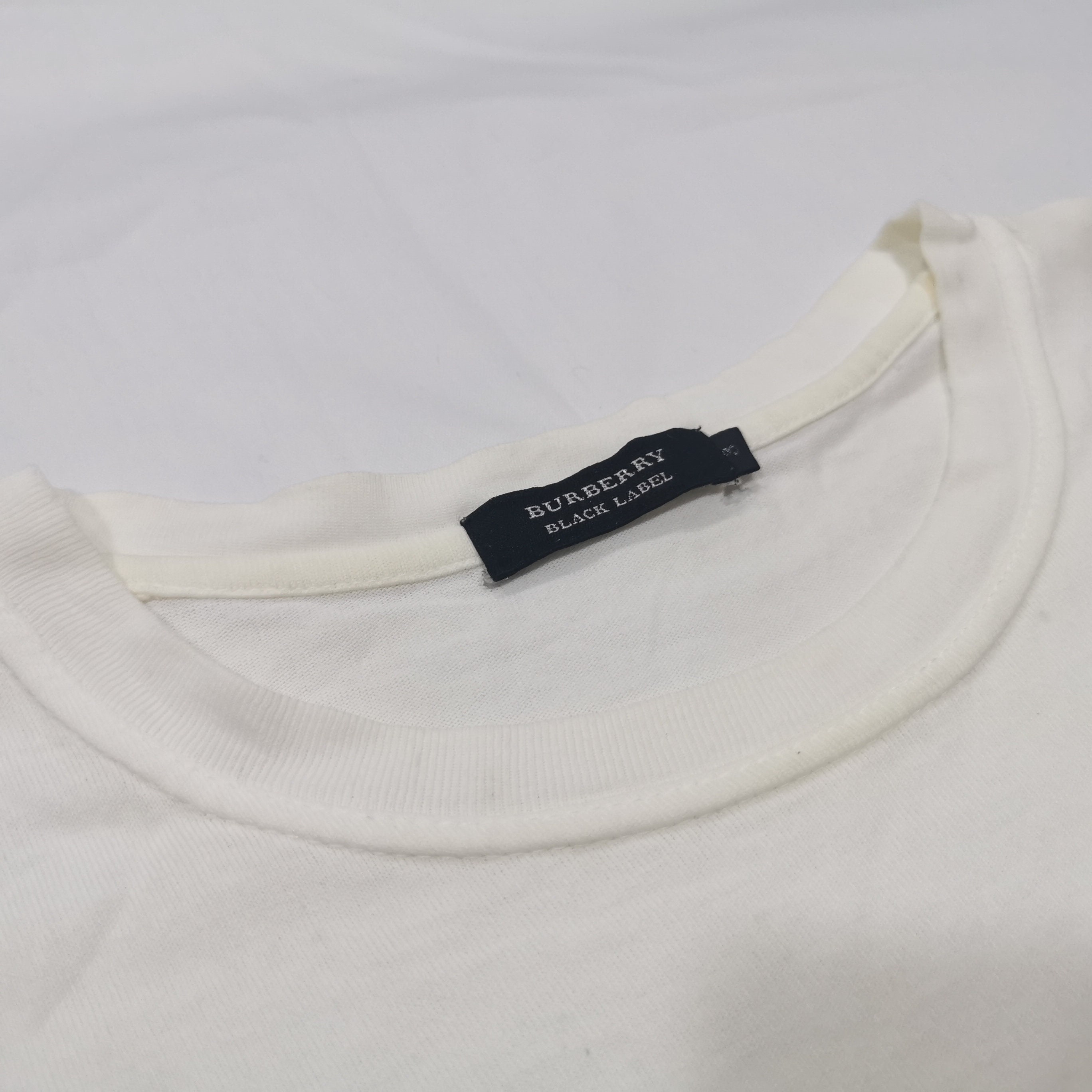 Vintage Burberry Black Label BBL Blur Logo Style Tshirt - Etsy
