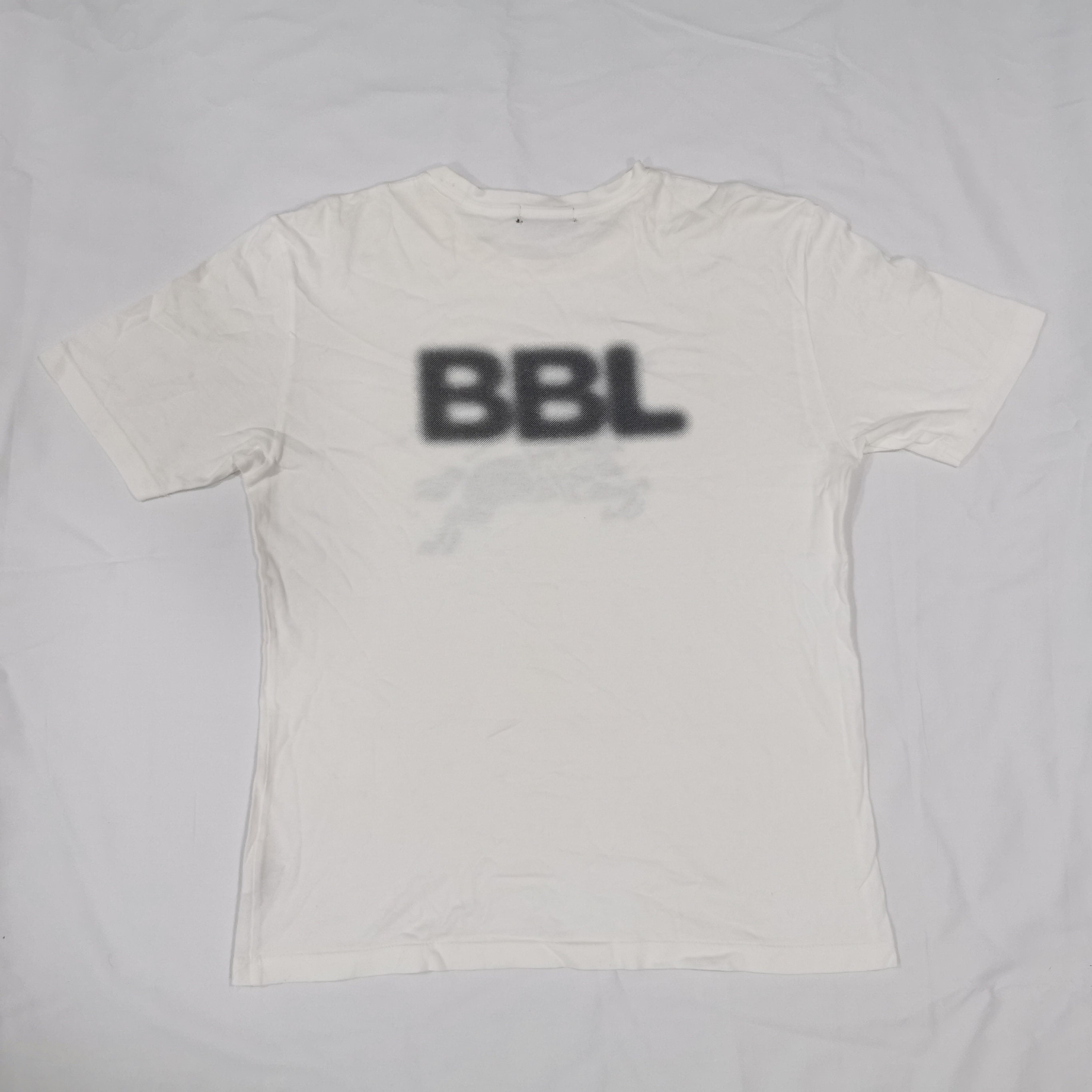 Vintage Burberry Black Label BBL Blur Logo Style Tshirt - Etsy