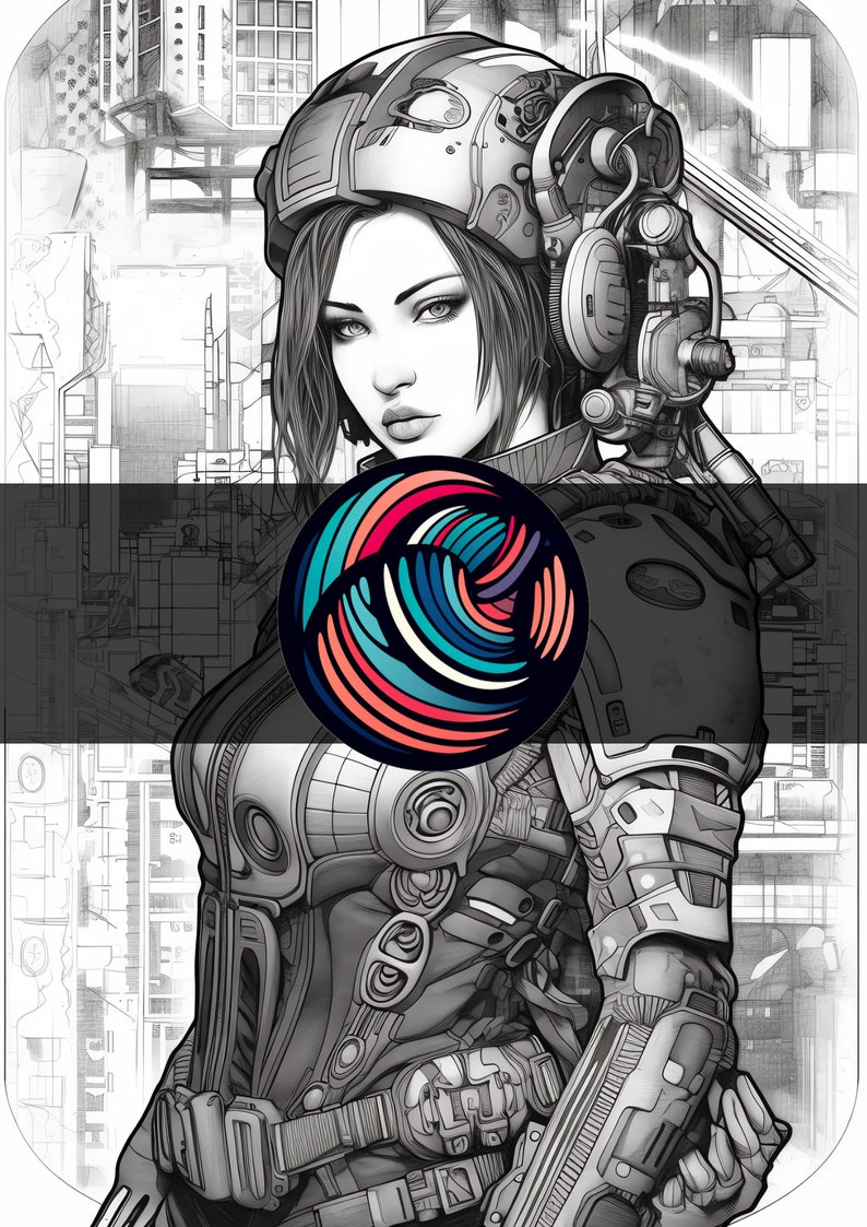 Cyberpunk 2077 Coloring Pages for Adults and Fans of the Game - Etsy