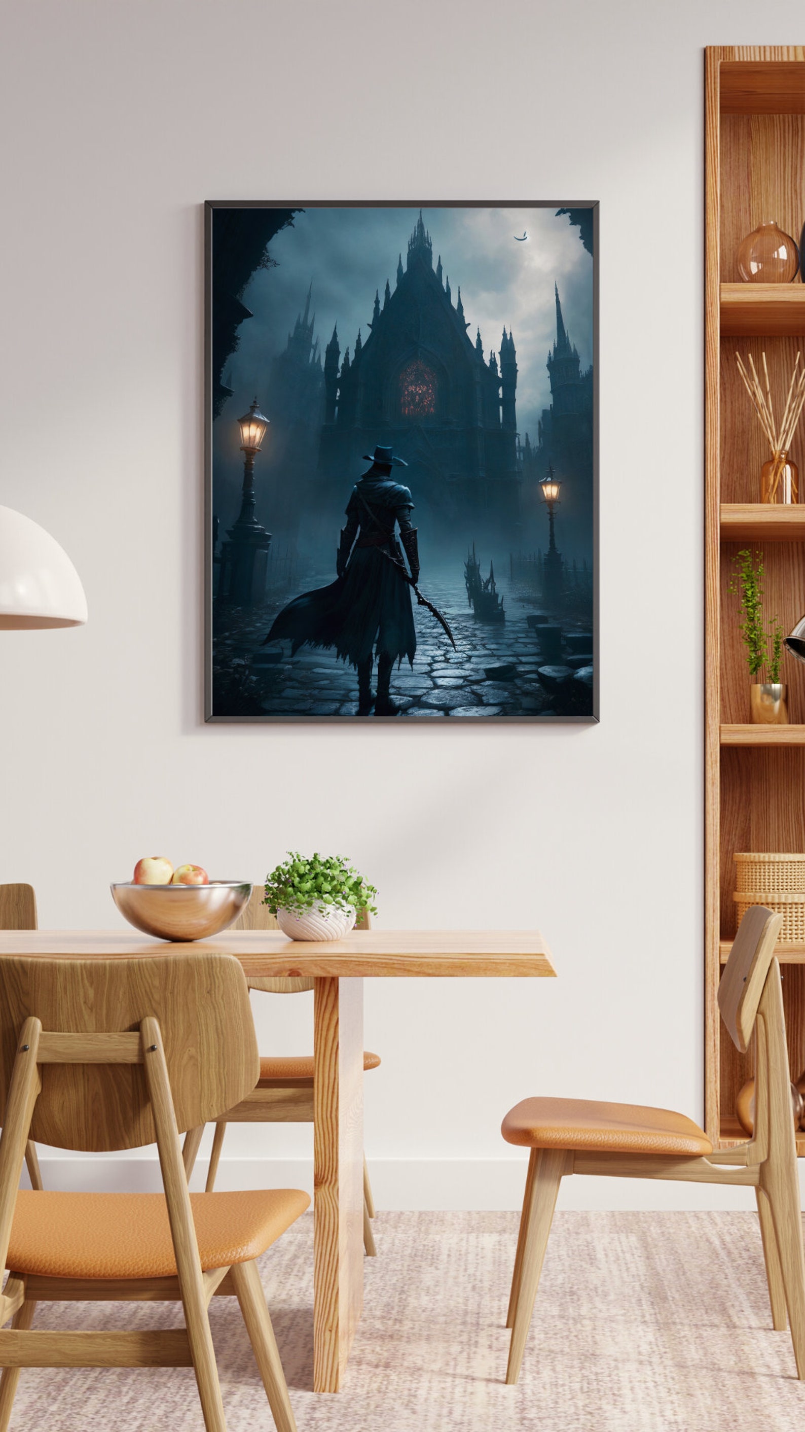 Bloodborne Wall Art Printable Digital Instant Download Art for Gamers ...