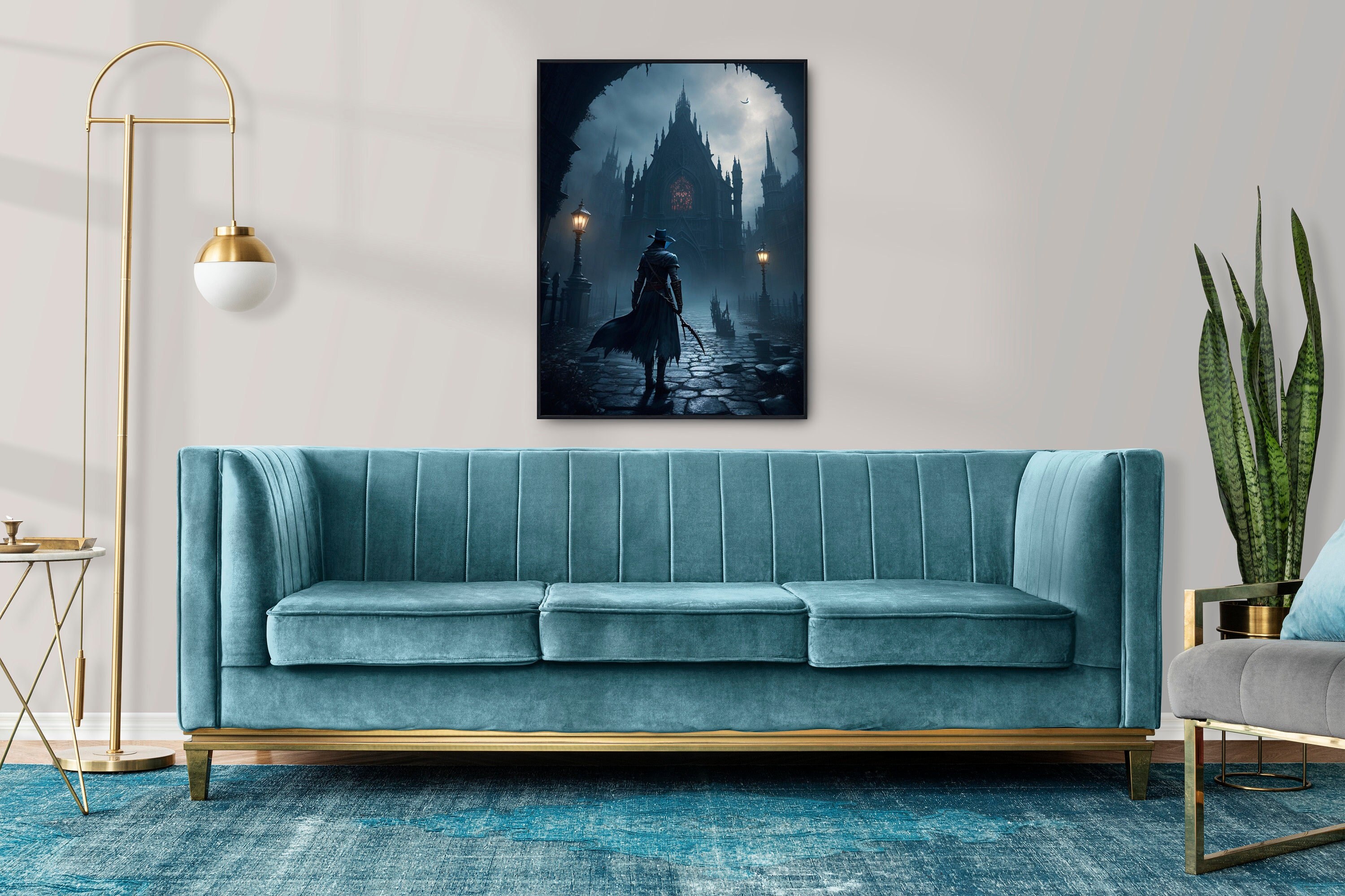 Bloodborne Wall Art Printable Digital Instant Download Art for Gamers ...
